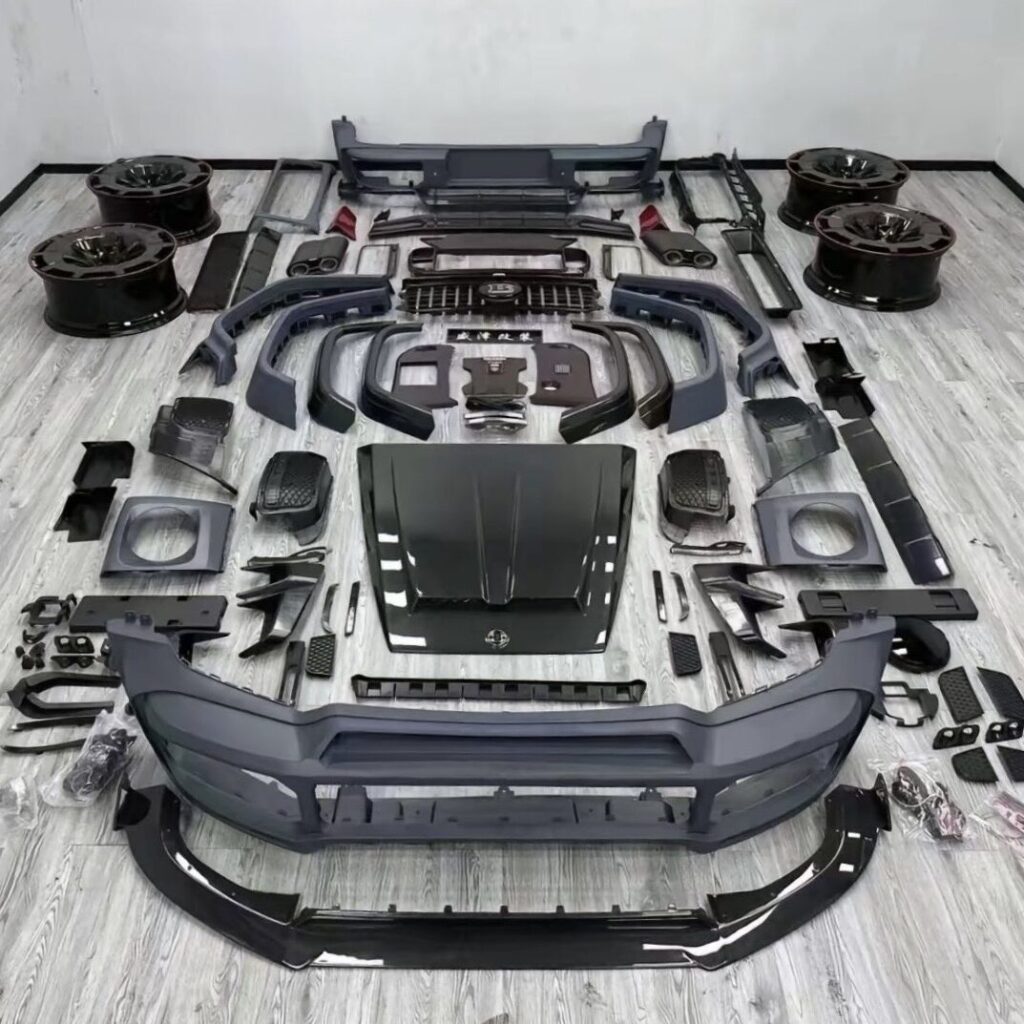 Mercedes G63 AMG Brabus Bodykit Installation – GIGA WRAPS
